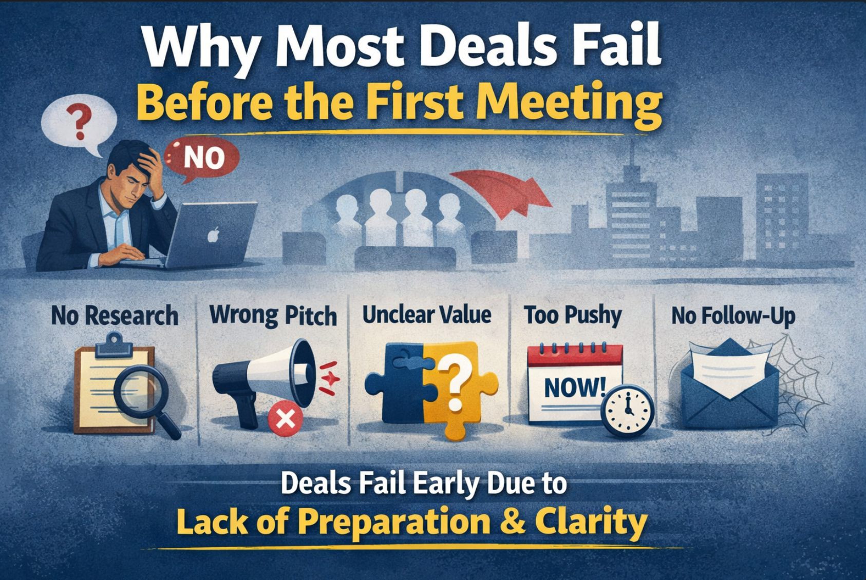 Why Most Deals Fail Before the First Meeting